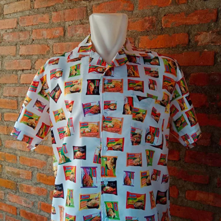 Pesan Kemeja Printing Custom - Tanpa Minimum Order - VRANTI